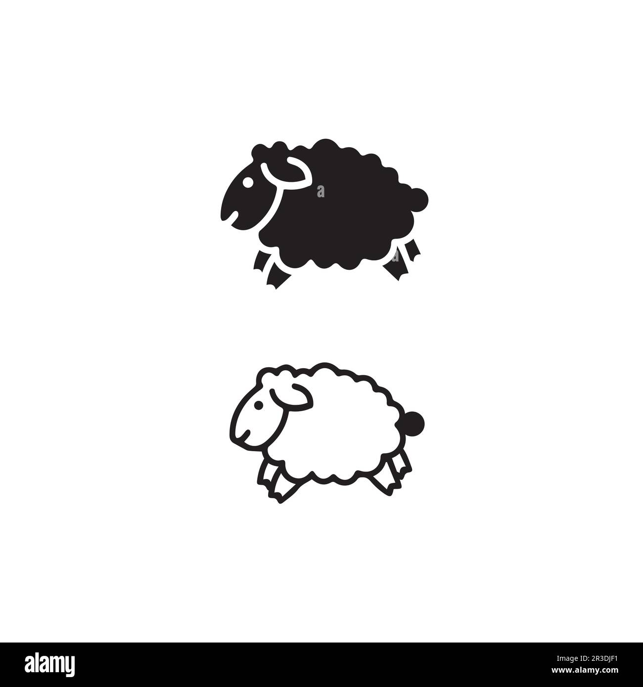 Sheep Vector Silhouette