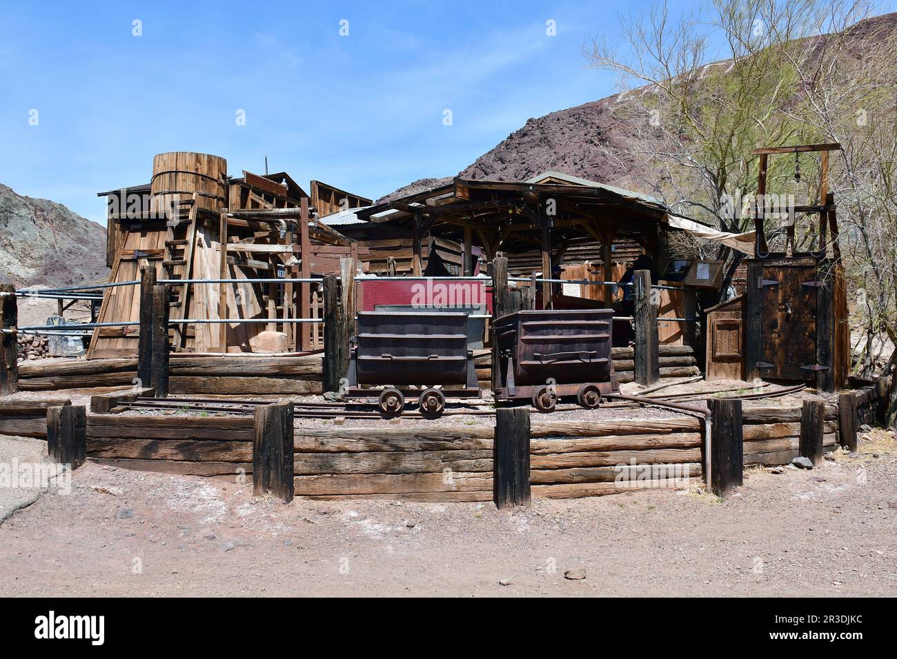 Calico, ghost town and former mining town, San Bernardino County ...
