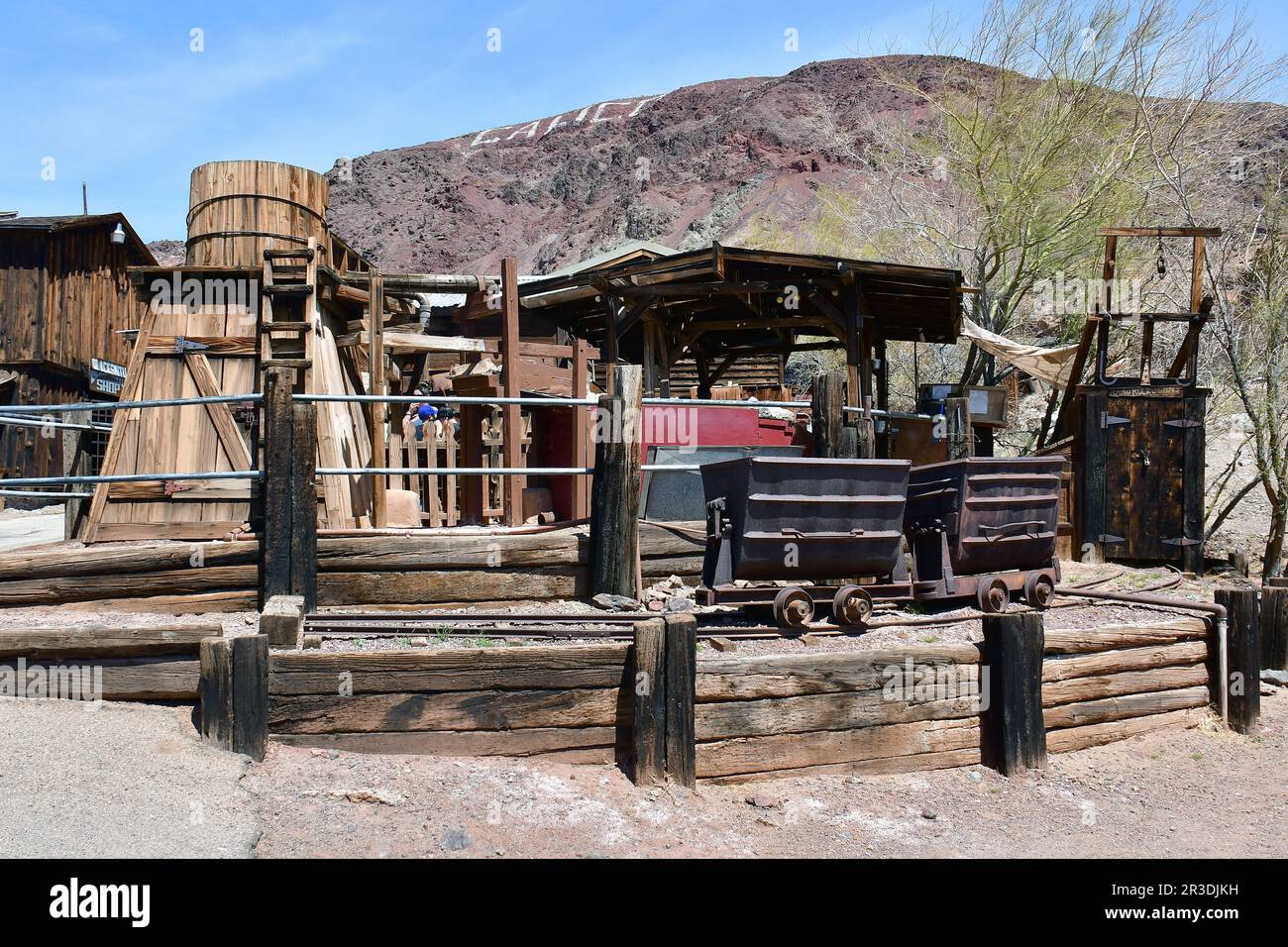 Calico, ghost town and former mining town, San Bernardino County ...