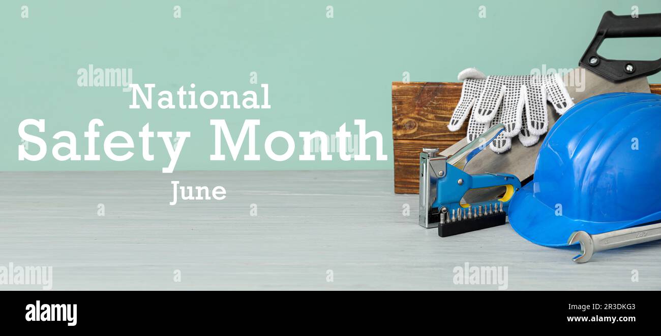 National safety month june hi-res stock photography and images - Alamy