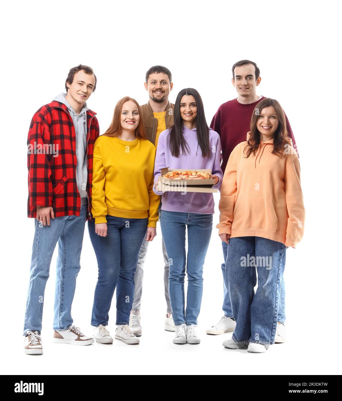 Group female friends enjoy Cut Out Stock Images & Pictures - Alamy