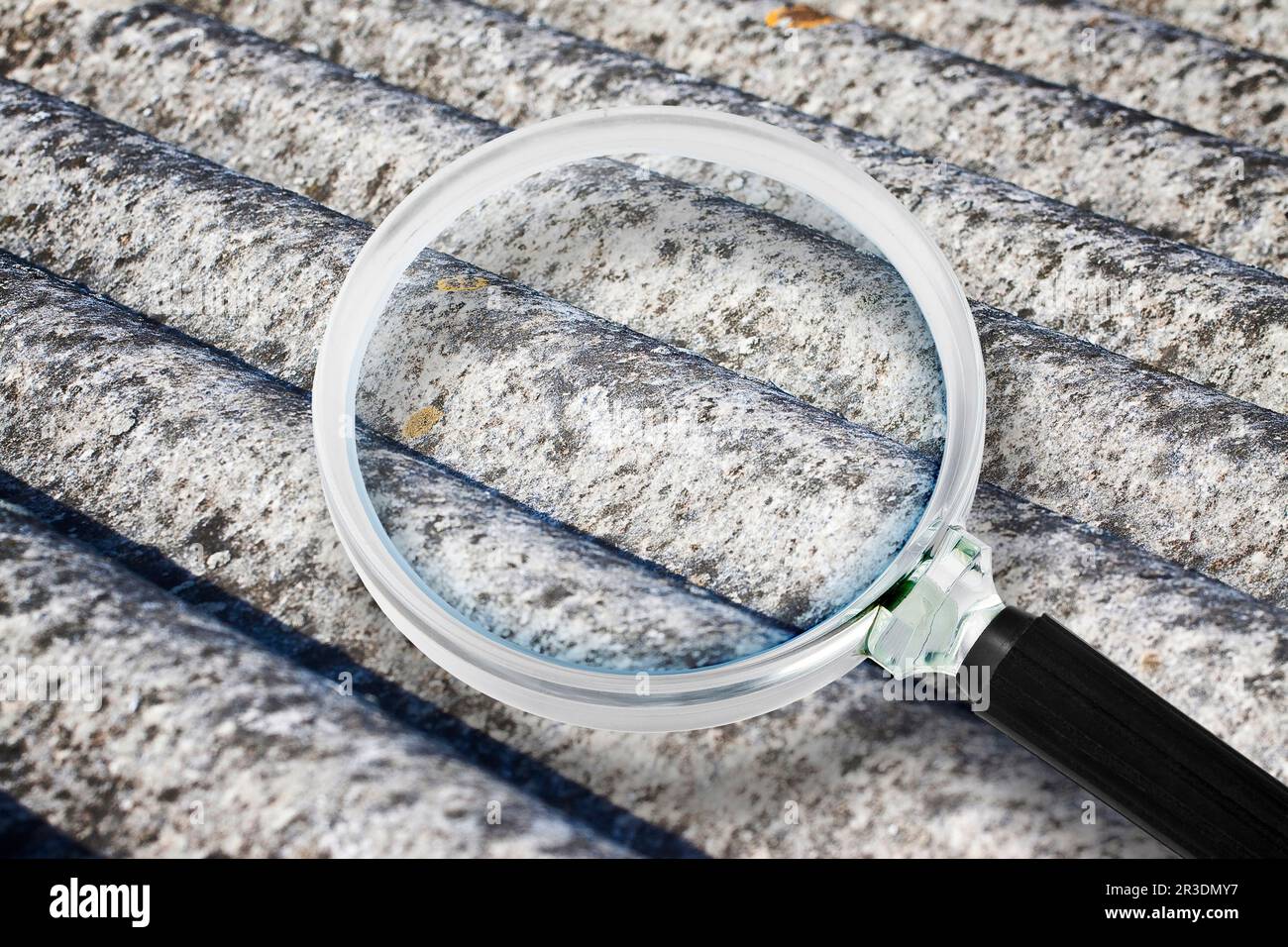 Analysis of the compounds of a dangerous asbestos roof panels - concept ...