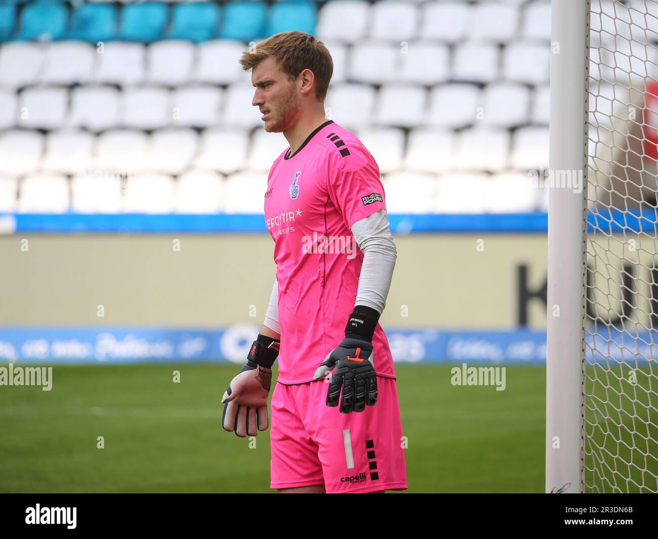 German soccer goalkeeper Leo Weinkauf MSV Duisburg DFB 3.Liga season ...