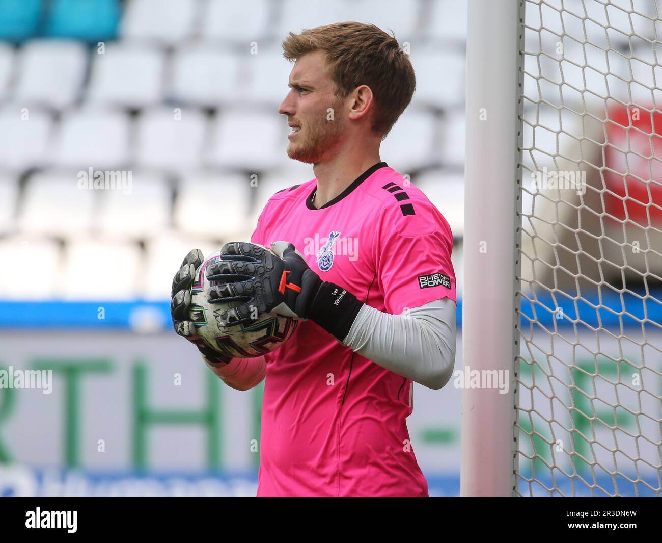 German soccer goalkeeper Leo Weinkauf MSV Duisburg DFB 3.Liga season ...