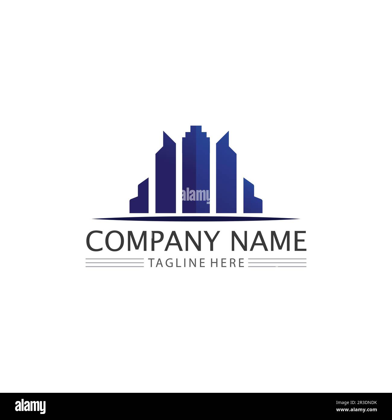 Real estate and home buildings vector logo icons template Stock Vector ...