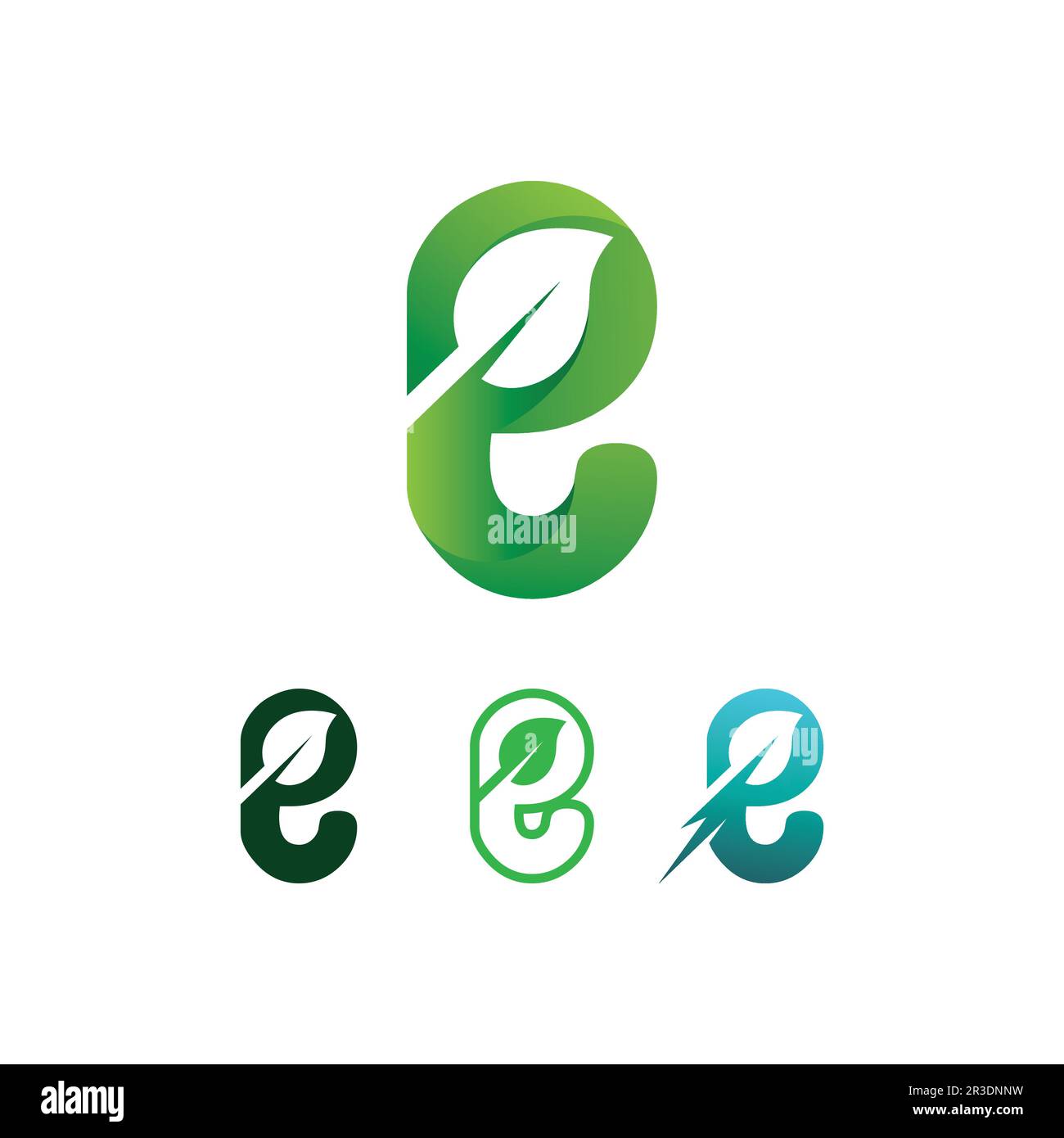 Logos of green Tree leaf ecology nature element vector Stock Vector ...