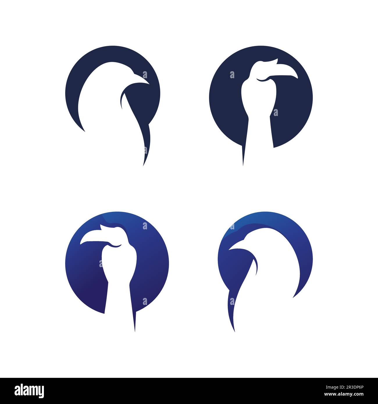 Birds and swallow dove logo design and vector animal wings and flying bird Stock Vector Image ...