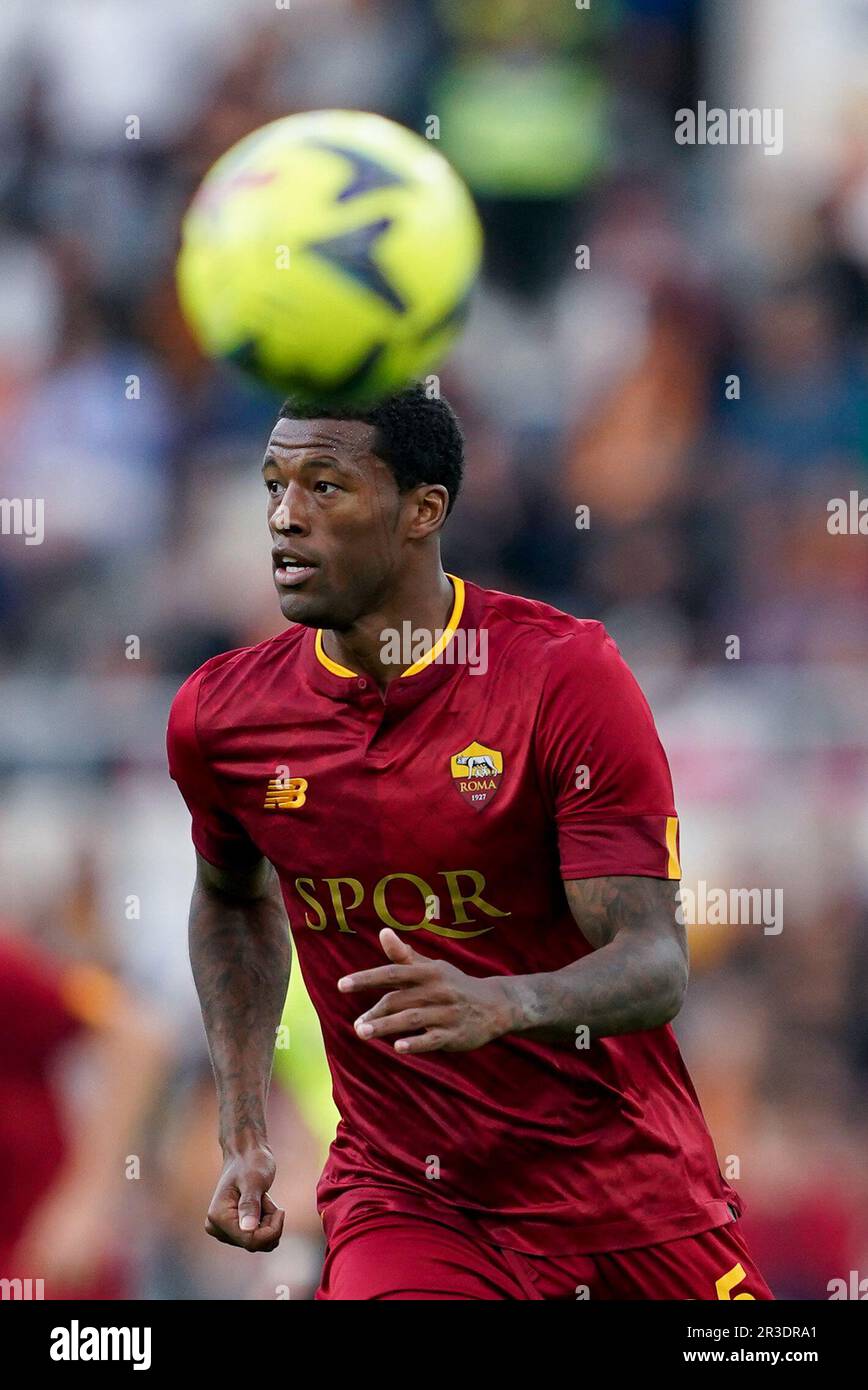Georginio Wijnaldum of AS Roma during the Serie A match between AS Roma ...