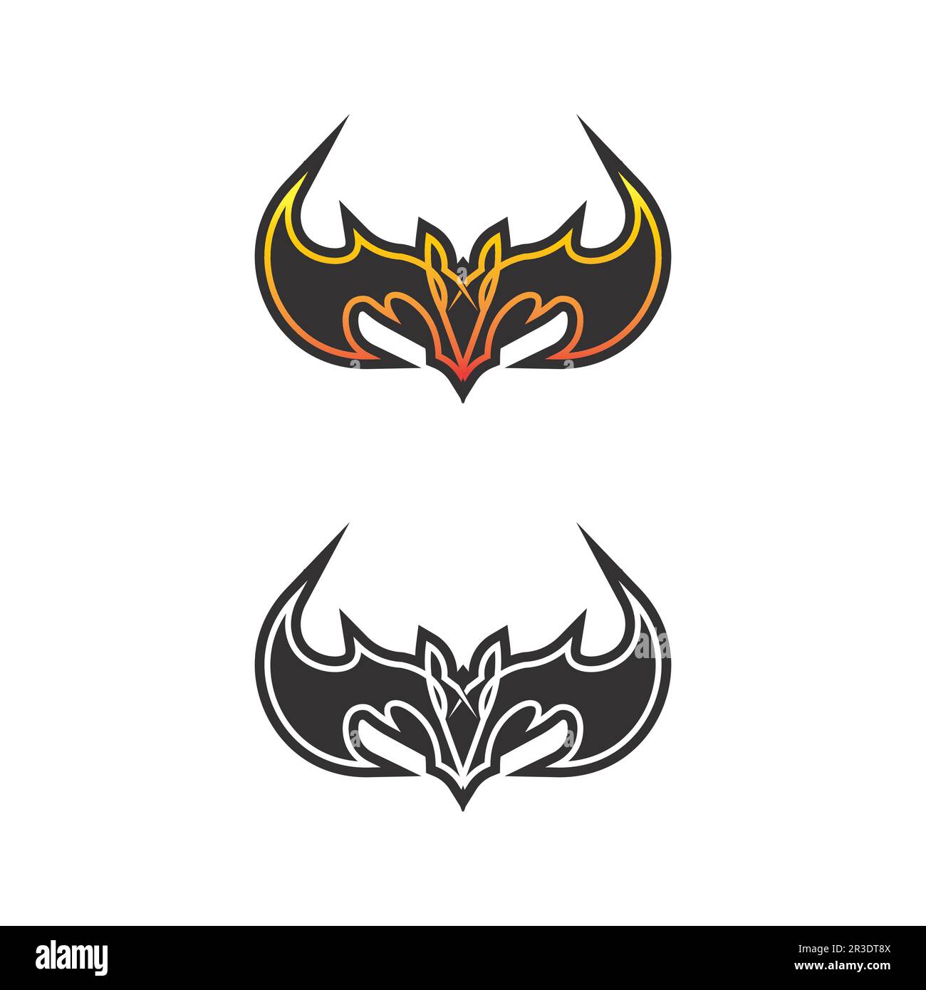 Bat logo animal and vector, wings, black, halloween, vampire, gothic ...