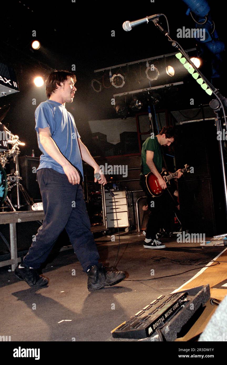 Italy Milan, 1995-03-30, Mike Patton singer of the Faith No More during ...