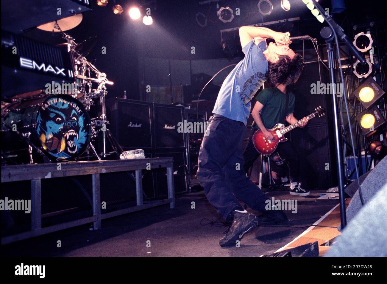 Italy Milan, 1995-03-30, Mike Patton singer of the Faith No More during ...