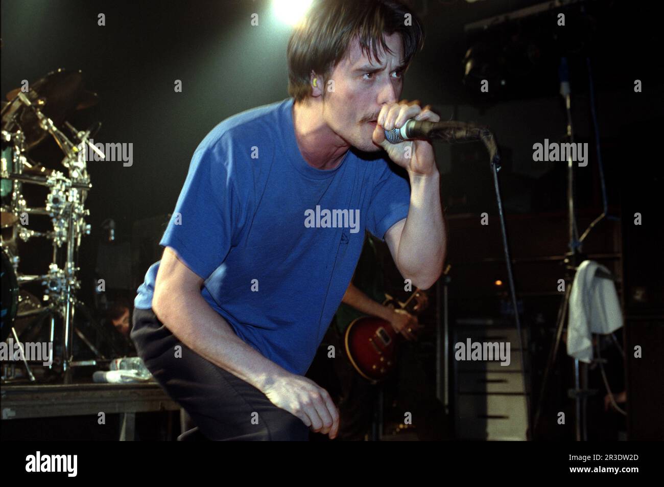 Italy Milan, 1995-03-30, Mike Patton singer of the Faith No More during ...