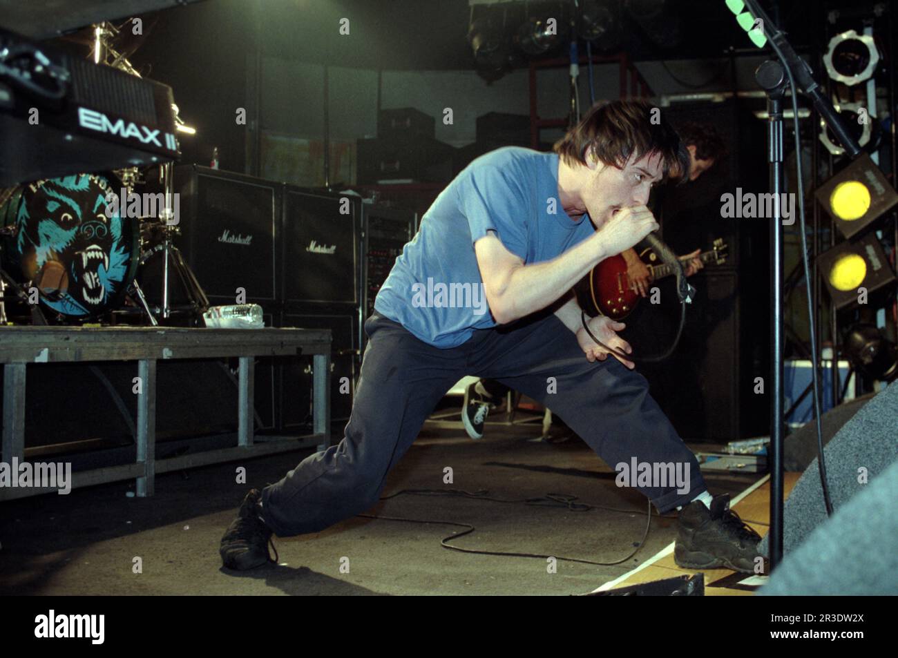 Italy Milan, 1995-03-30, Mike Patton singer of the Faith No More during ...