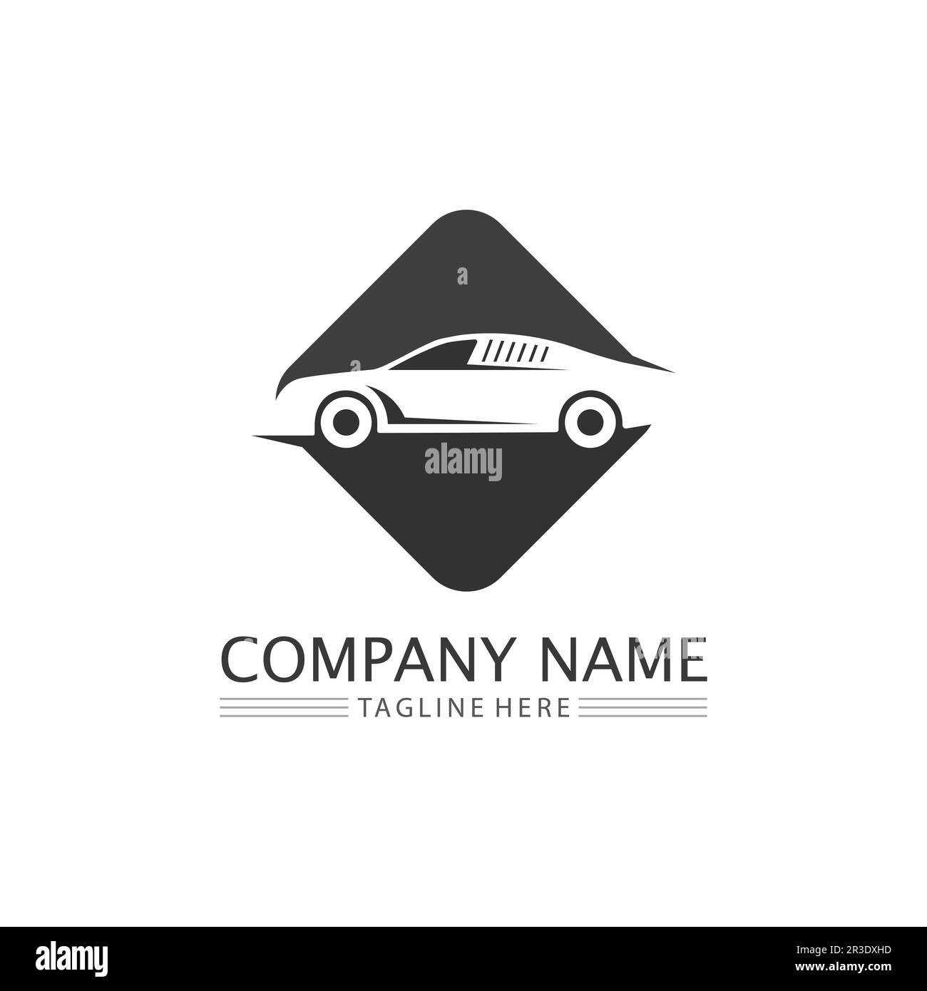 Car icons and vector logo automobiles for travel truck bus and other ...