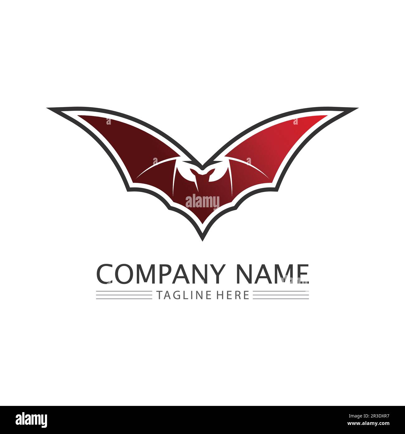 Bat logo animal and vector, wings, black, halloween, vampire, gothic ...