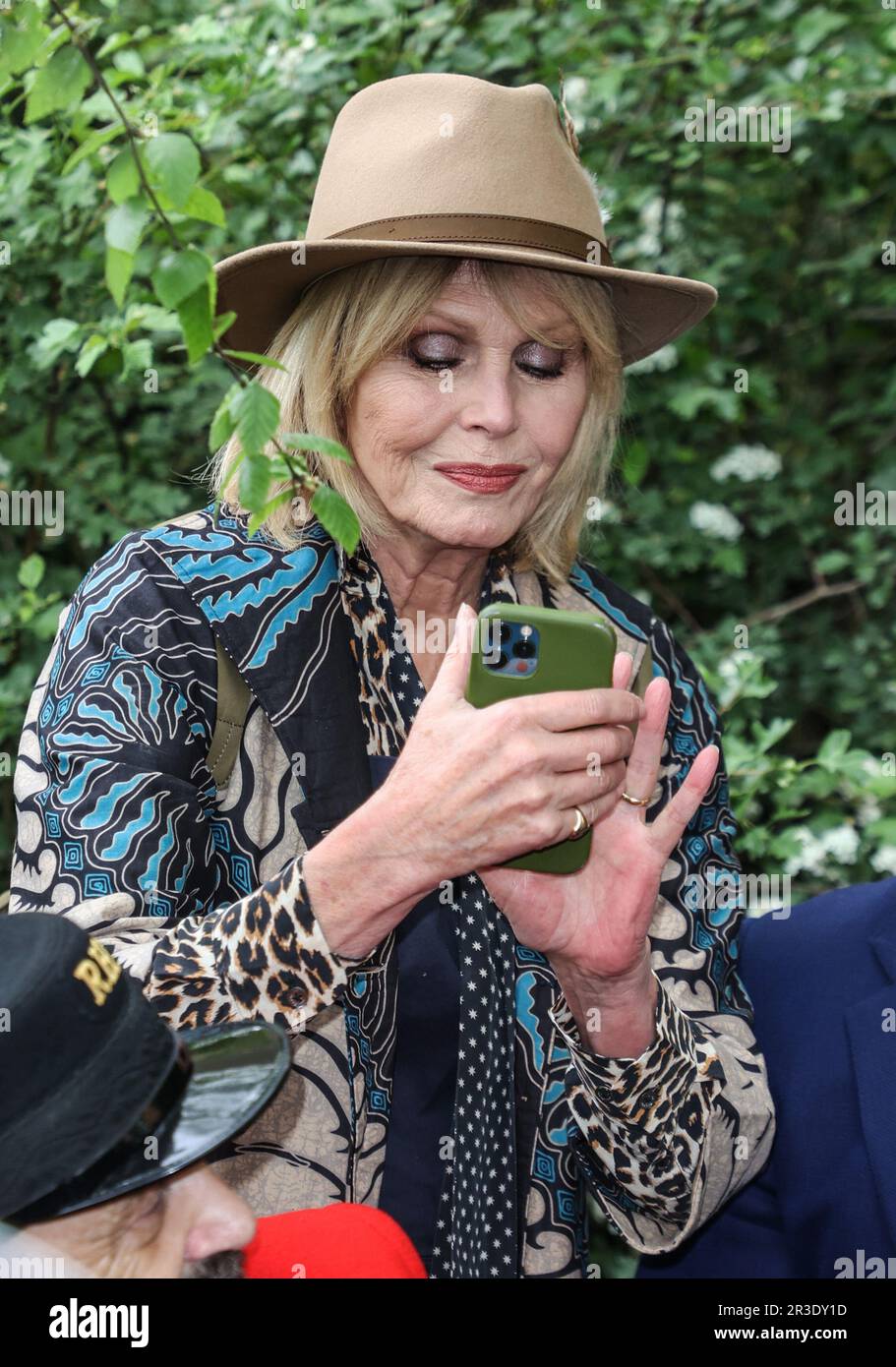 London, UK. 22nd May, 2023. Dame Joanna Lumley attending the press day ...