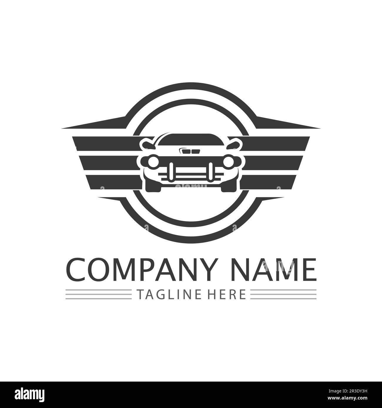 Car icons and vector logo automobiles for travel truck bus and other ...