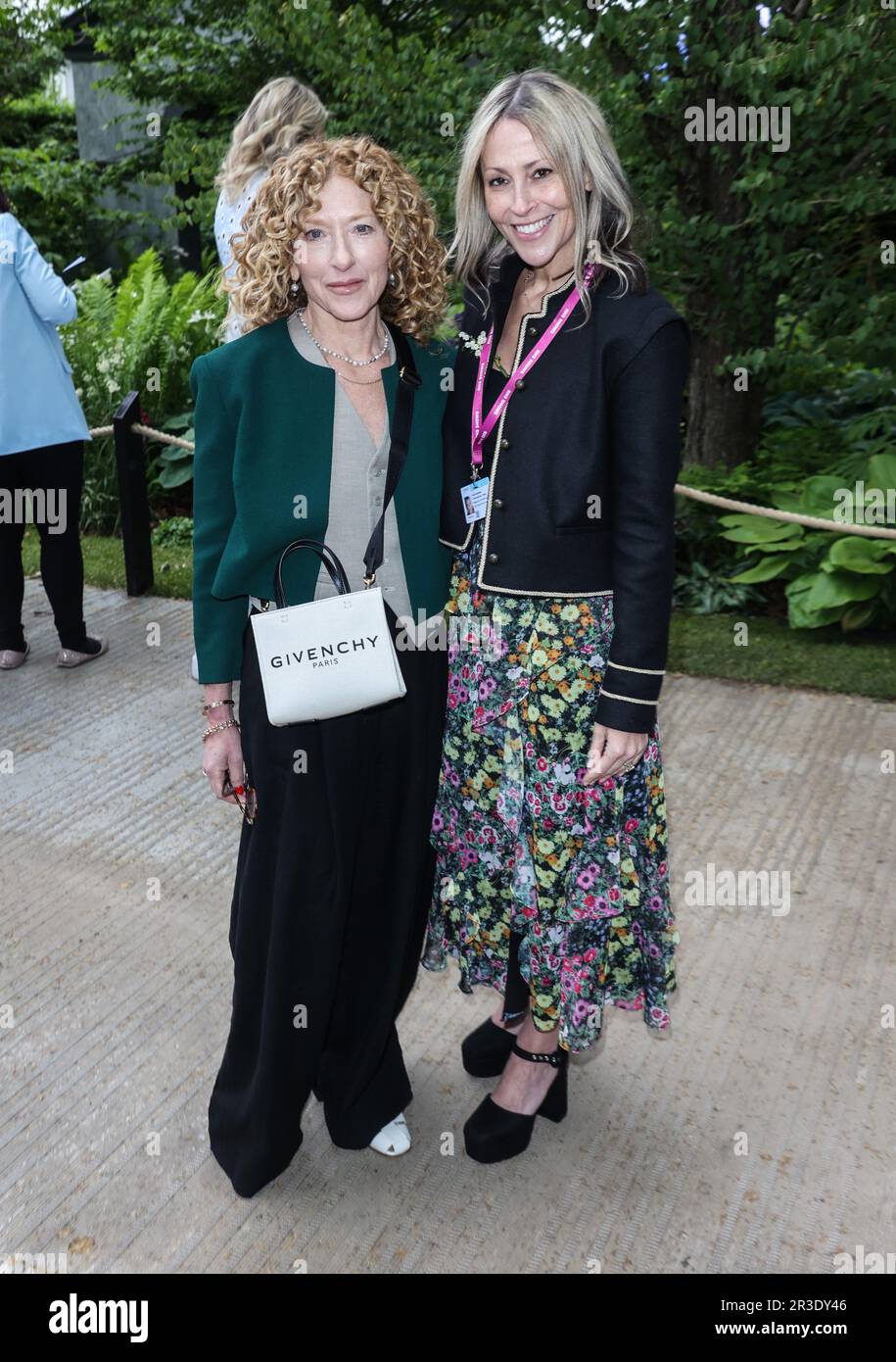 London, UK. 22nd May, 2023. Kelly Hoppen and Nicole Appleton attending ...