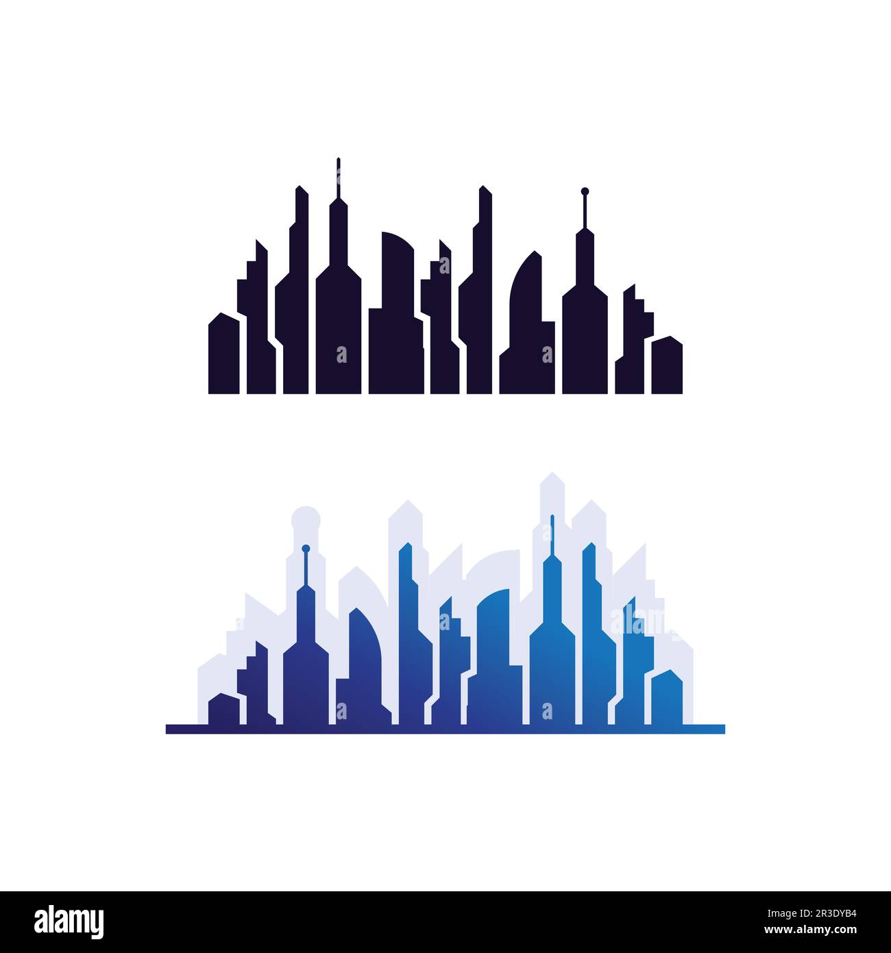 Real estate and home buildings vector logo icons template Stock Vector ...