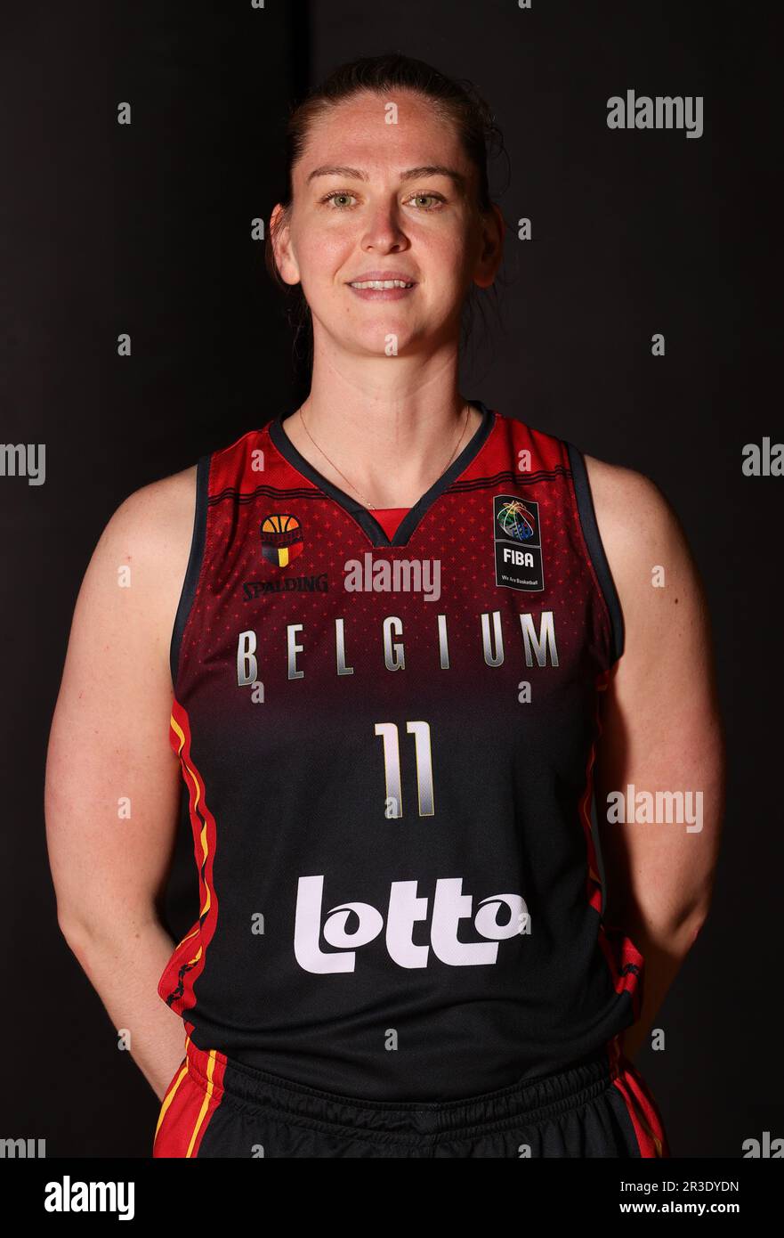 Wilrijk, Belgium. 23rd May, 2023. Belgium's Emma Meesseman poses for ...