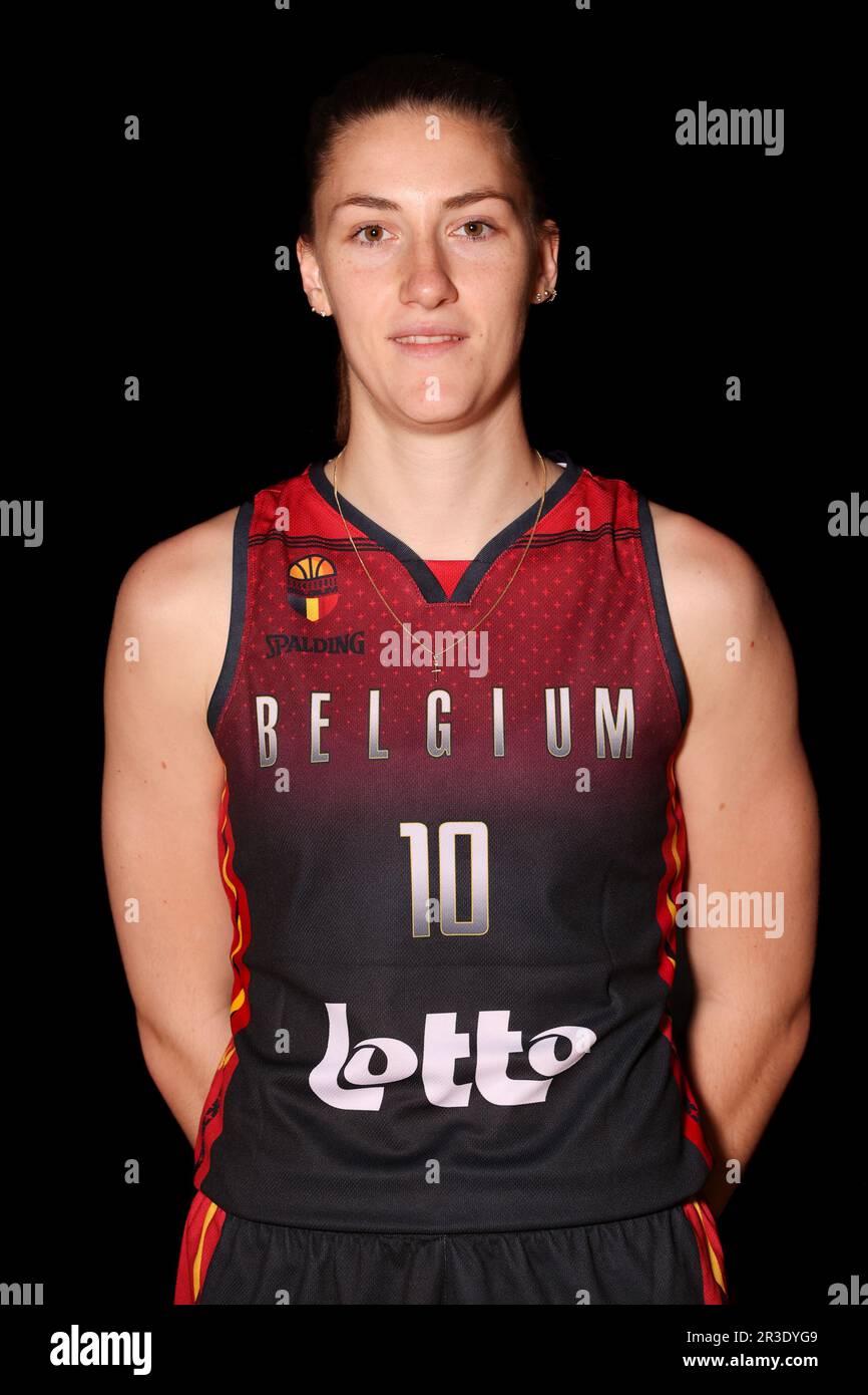 Wilrijk, Belgium. 23rd May, 2023. Belgium's Laure Resimont poses for ...