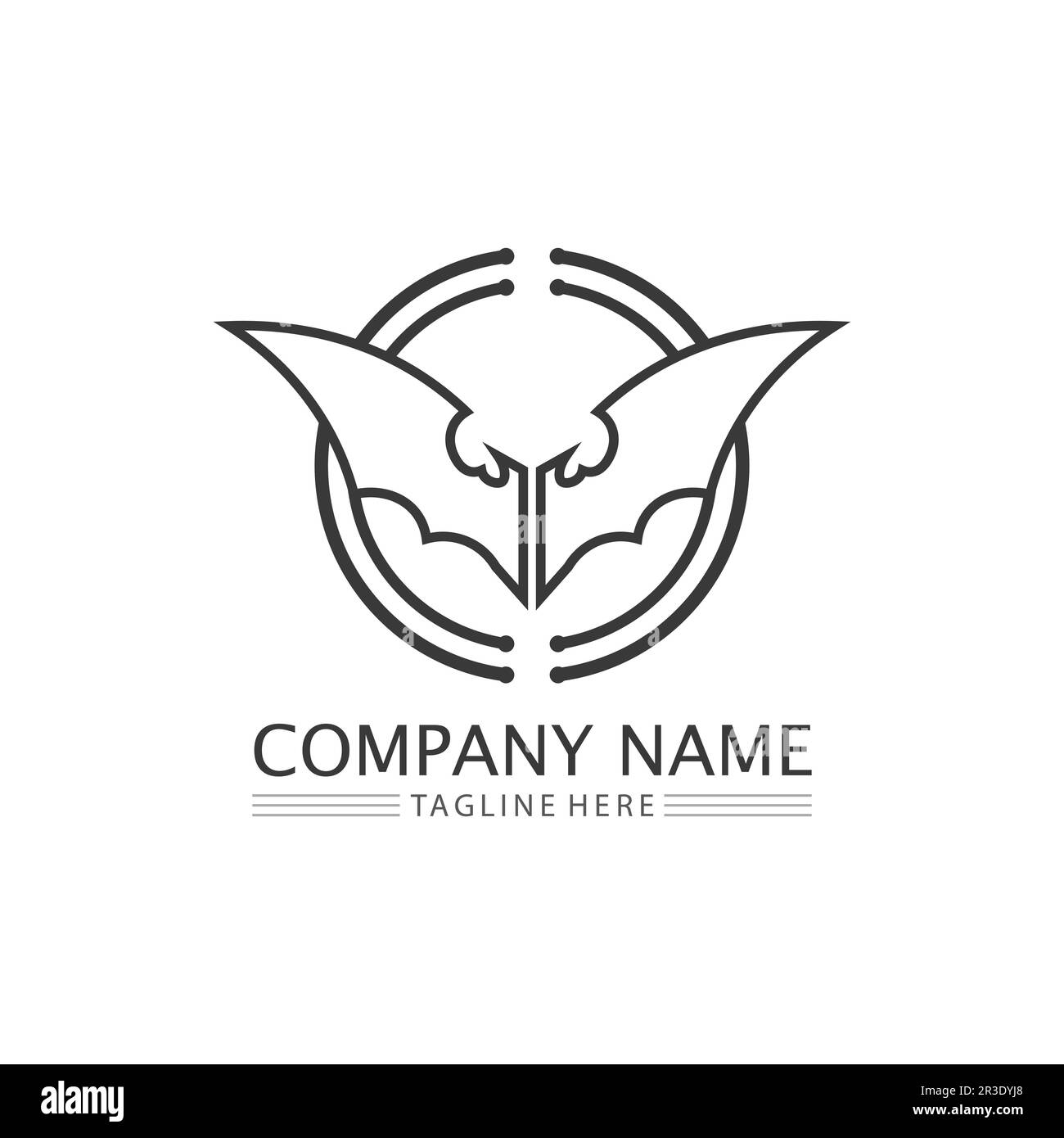 Bat logo animal and vector, wings, black, halloween, vampire, gothic ...