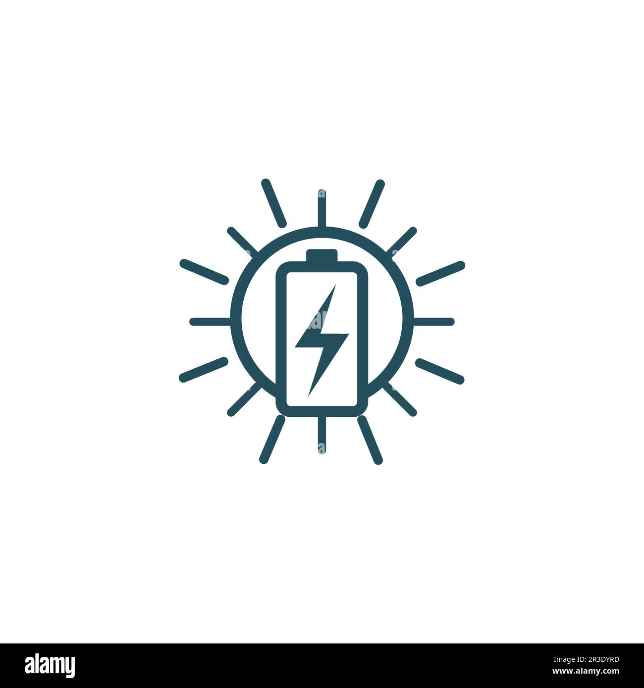 Battery icon and charging, charge indicator Vector logo design level ...