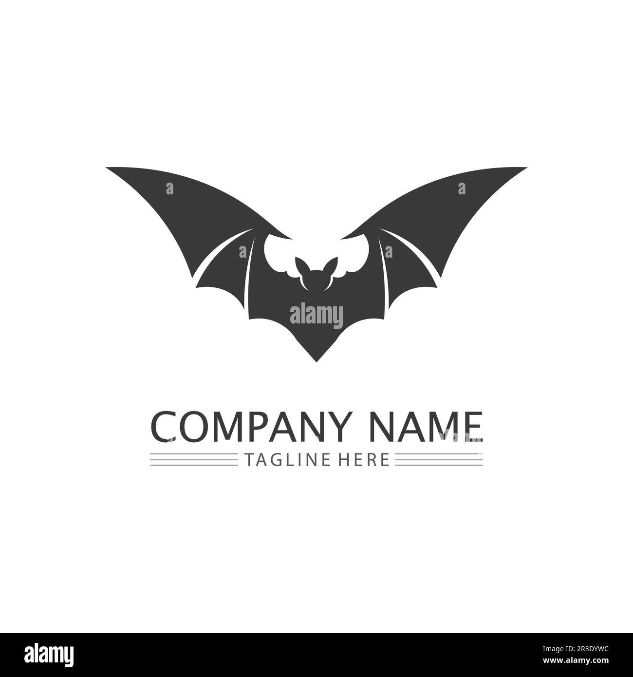 Bat logo animal and vector, wings, black, halloween, vampire, gothic ...