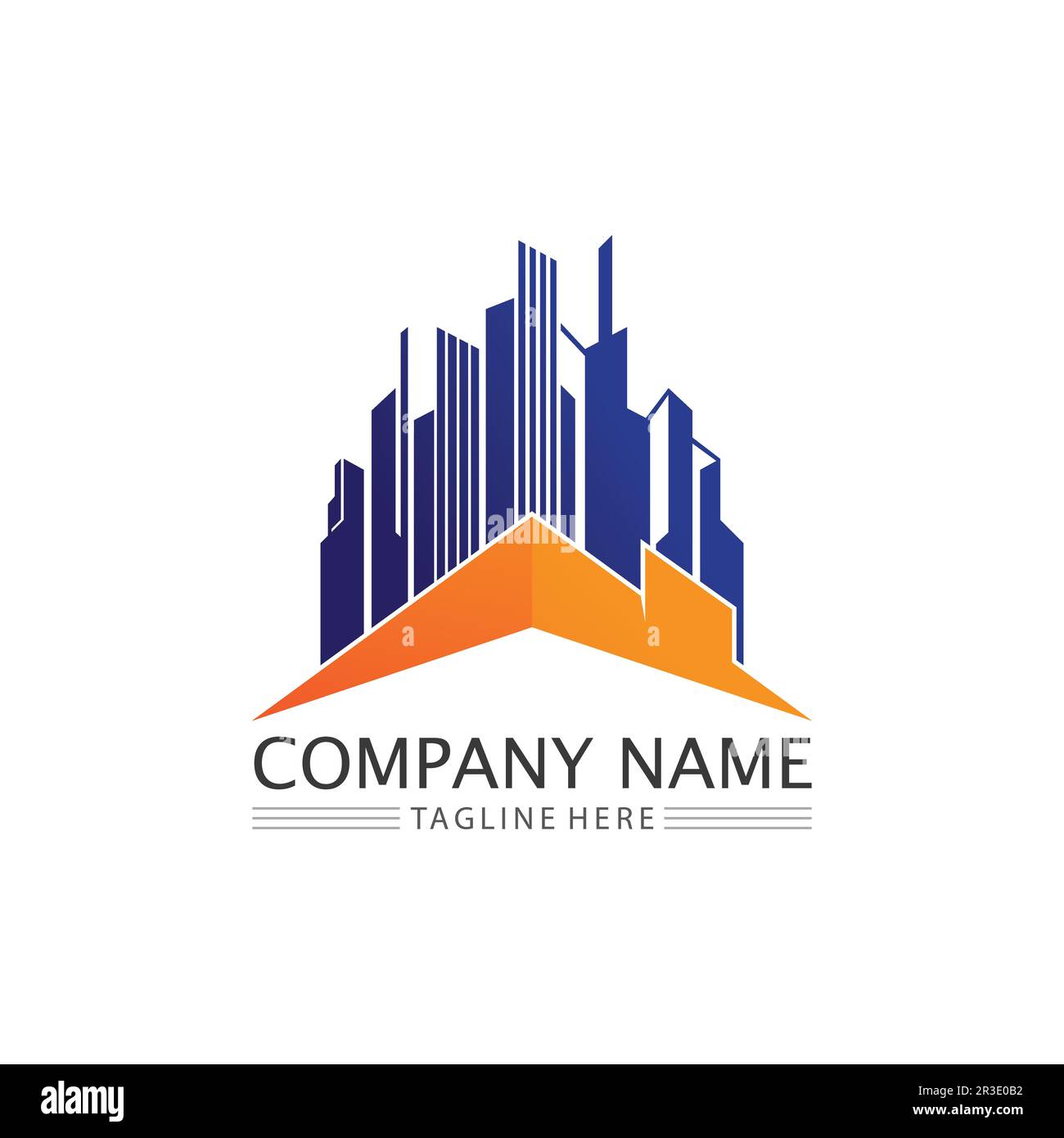 Real estate and home buildings vector logo icons template Stock Vector ...