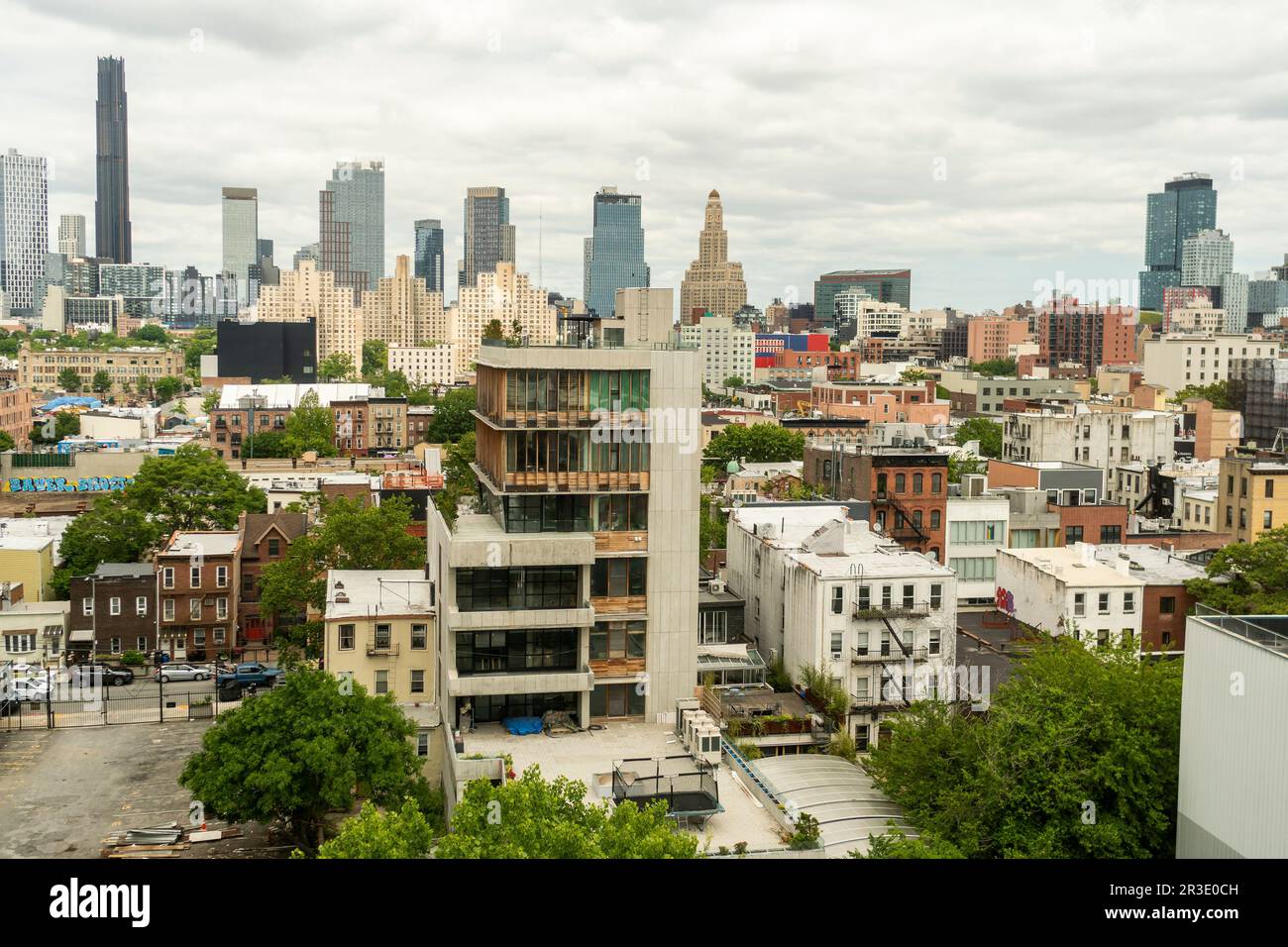 Development in the Gowanus neighborhood of Brooklyn in New York on ...