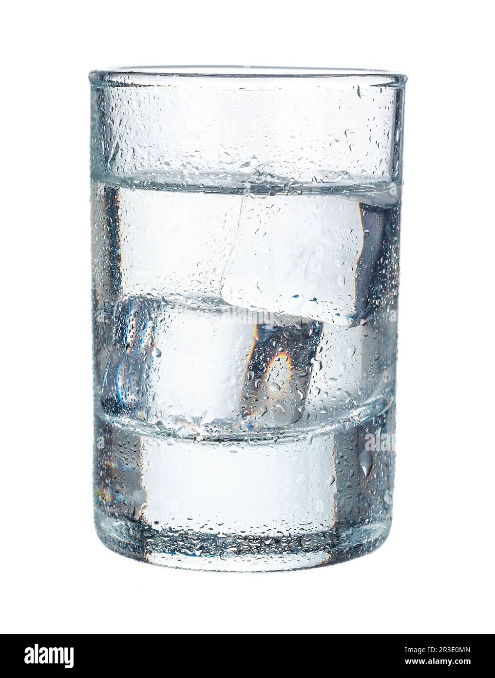 Glass of vodka isolated on white background Stock Photo - Alamy