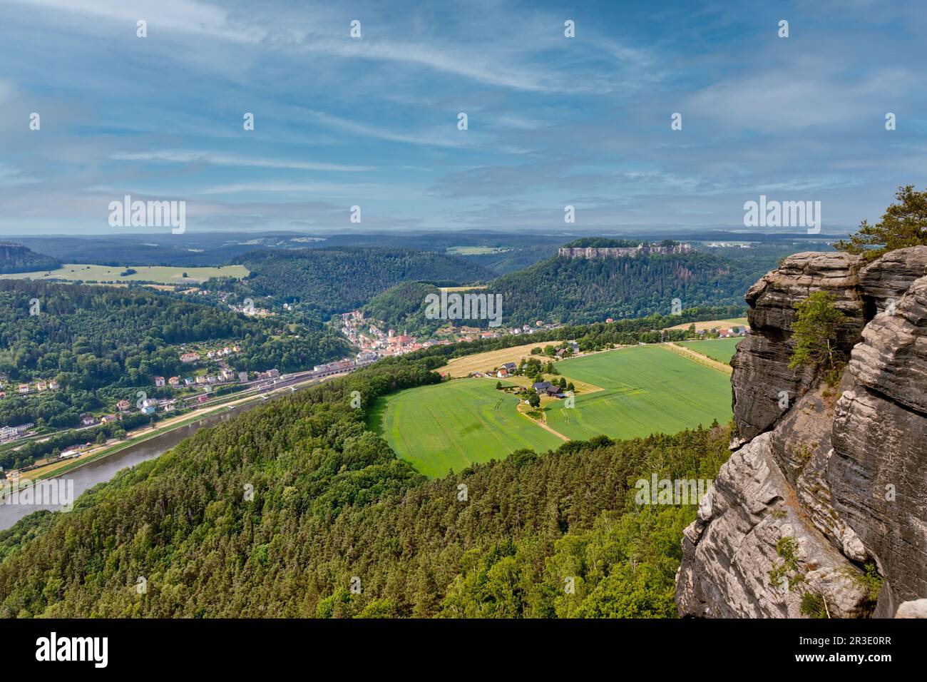 Auf dem lilienstein hi-res stock photography and images - Alamy