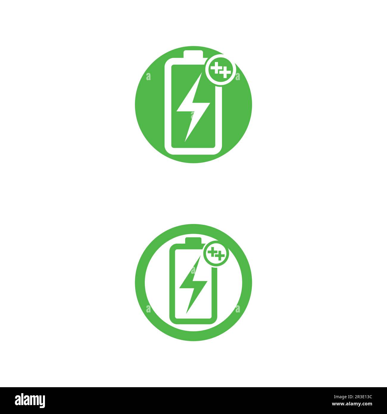 Battery icon and charging, charge indicator Vector logo design level ...