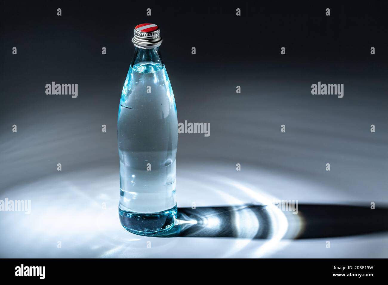 purified spring mineral water in the bottle Stock Photo - Alamy