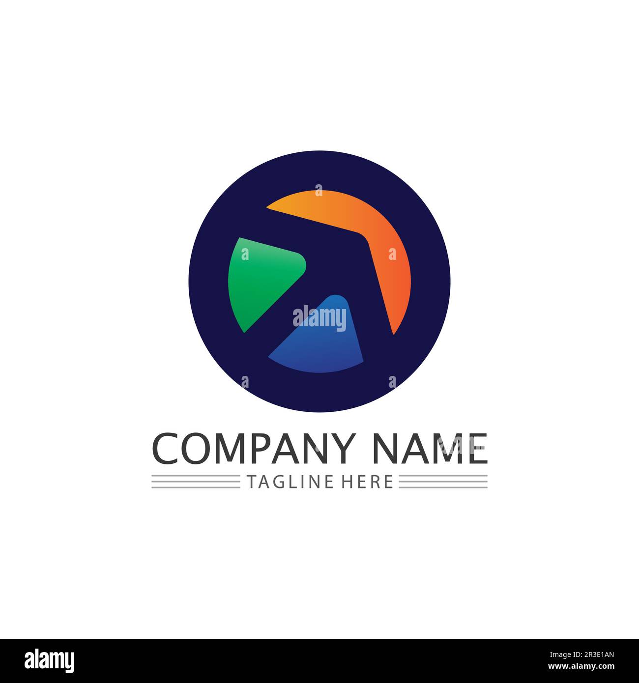 Arrow and faster vector illustration icon Logo Template design Stock ...