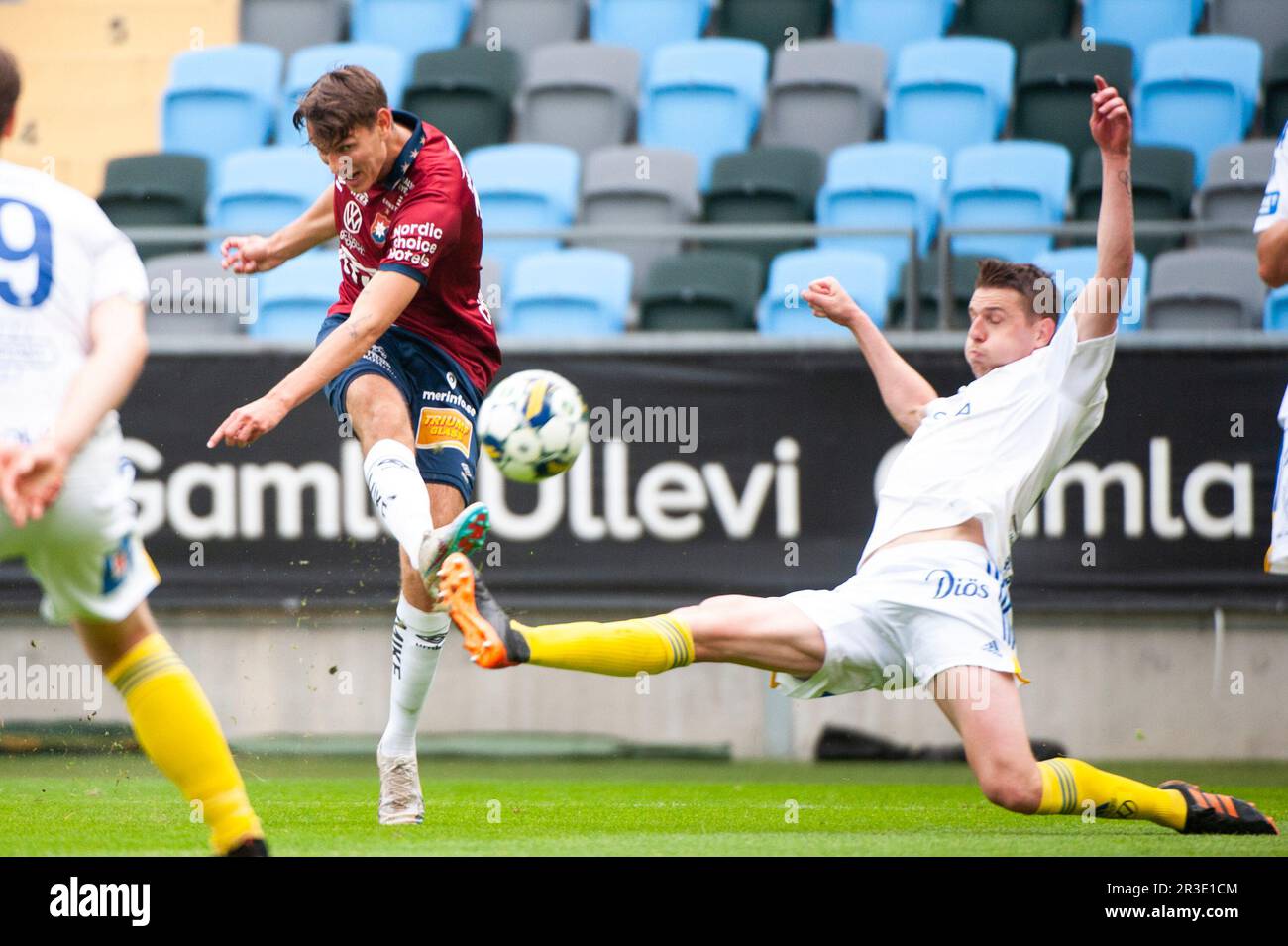 Gothenburg, Sweden. 23rd May 2023. Noah Christoffersson of Örgryte ...