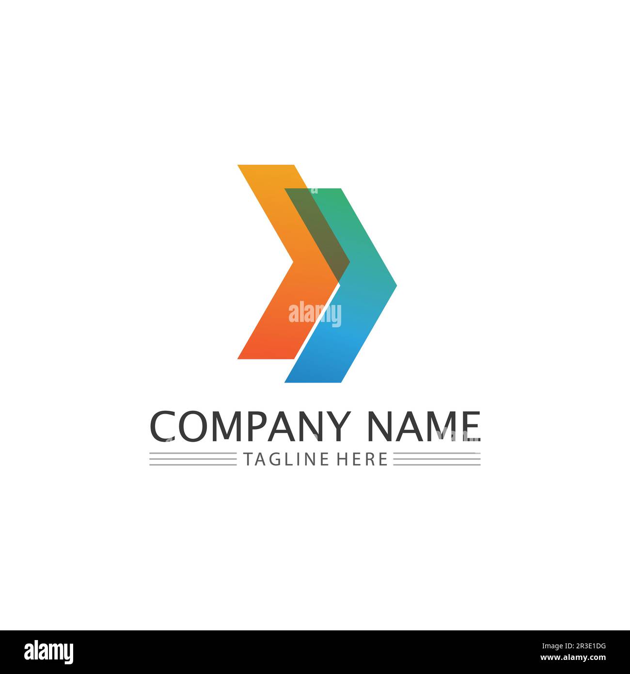 Arrow and faster vector illustration icon Logo Template design Stock ...