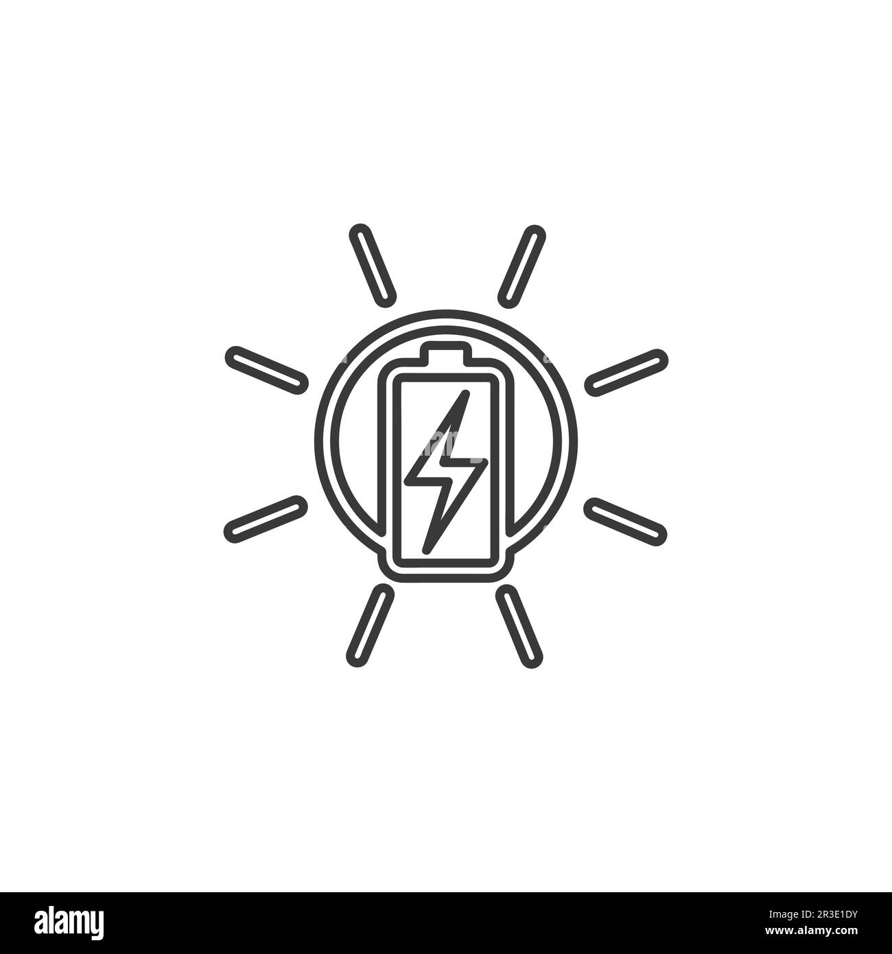 Battery icon and charging, charge indicator Vector logo design level ...