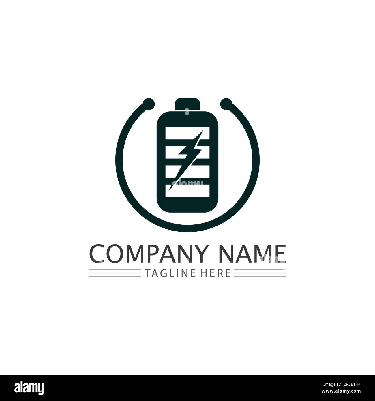 Battery icon and charging, charge indicator Vector logo design level ...