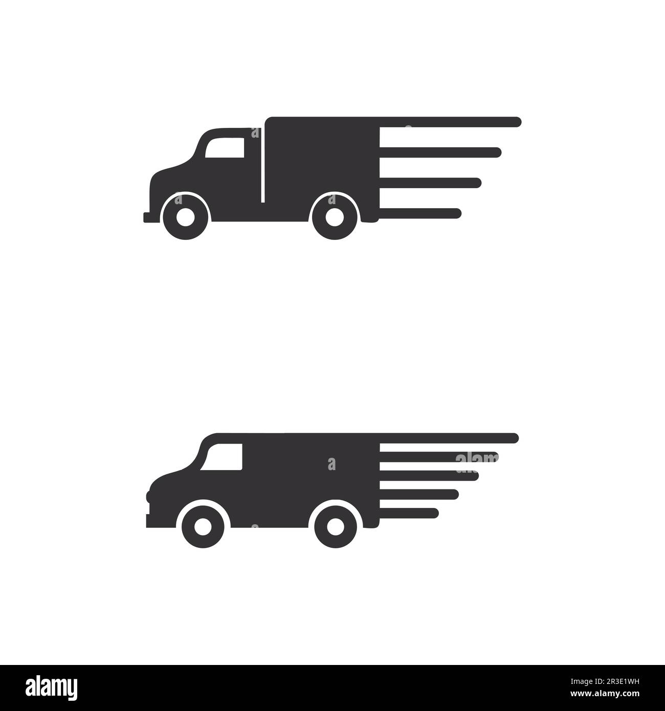 Car icons and vector logo automobiles for travel truck bus and other ...