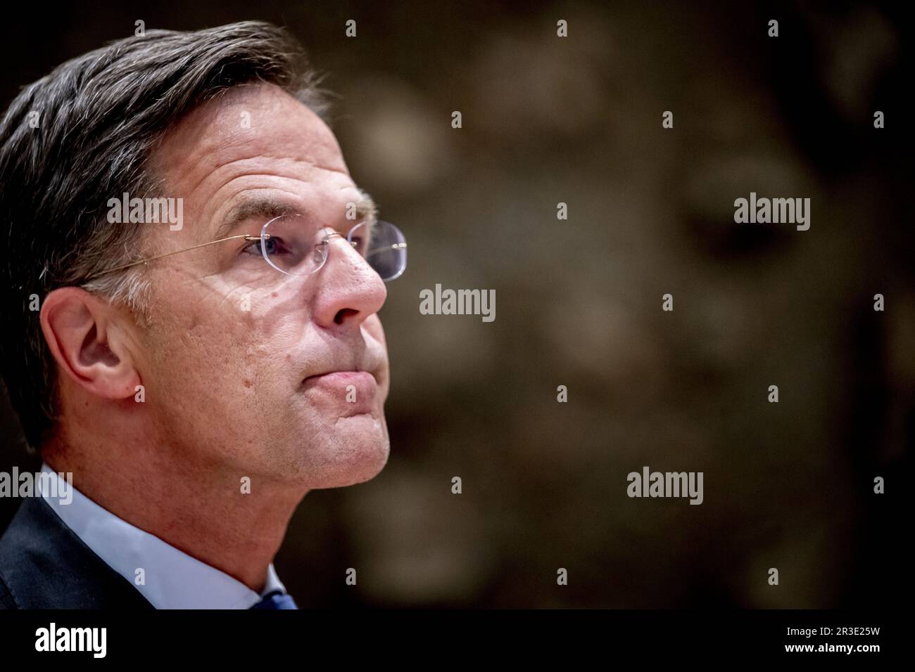 THE HAGUE - Prime Minister Mark Rutte in the House of Representatives ...