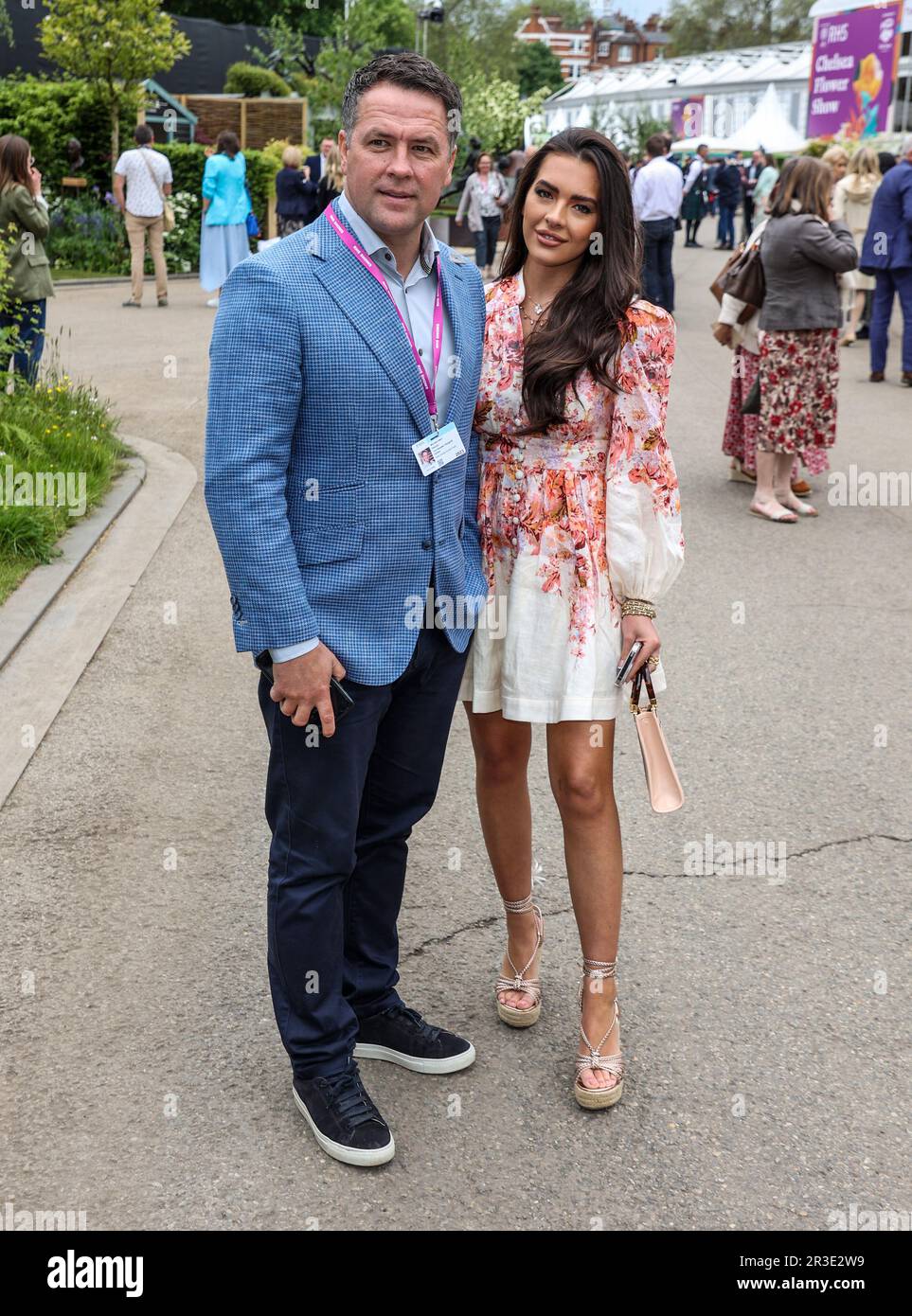 London, UK. 22nd May, 2023. Michael Owen and Gemma Owen attending the ...
