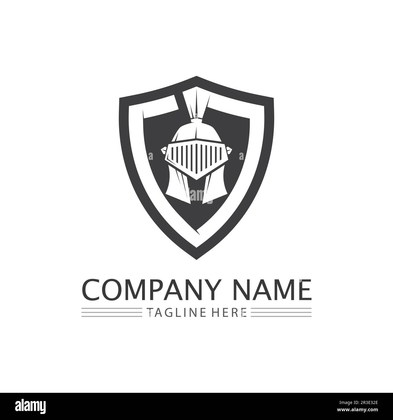 Spartan Helmet logo and gladiator, power, vintage, sword, safety ...