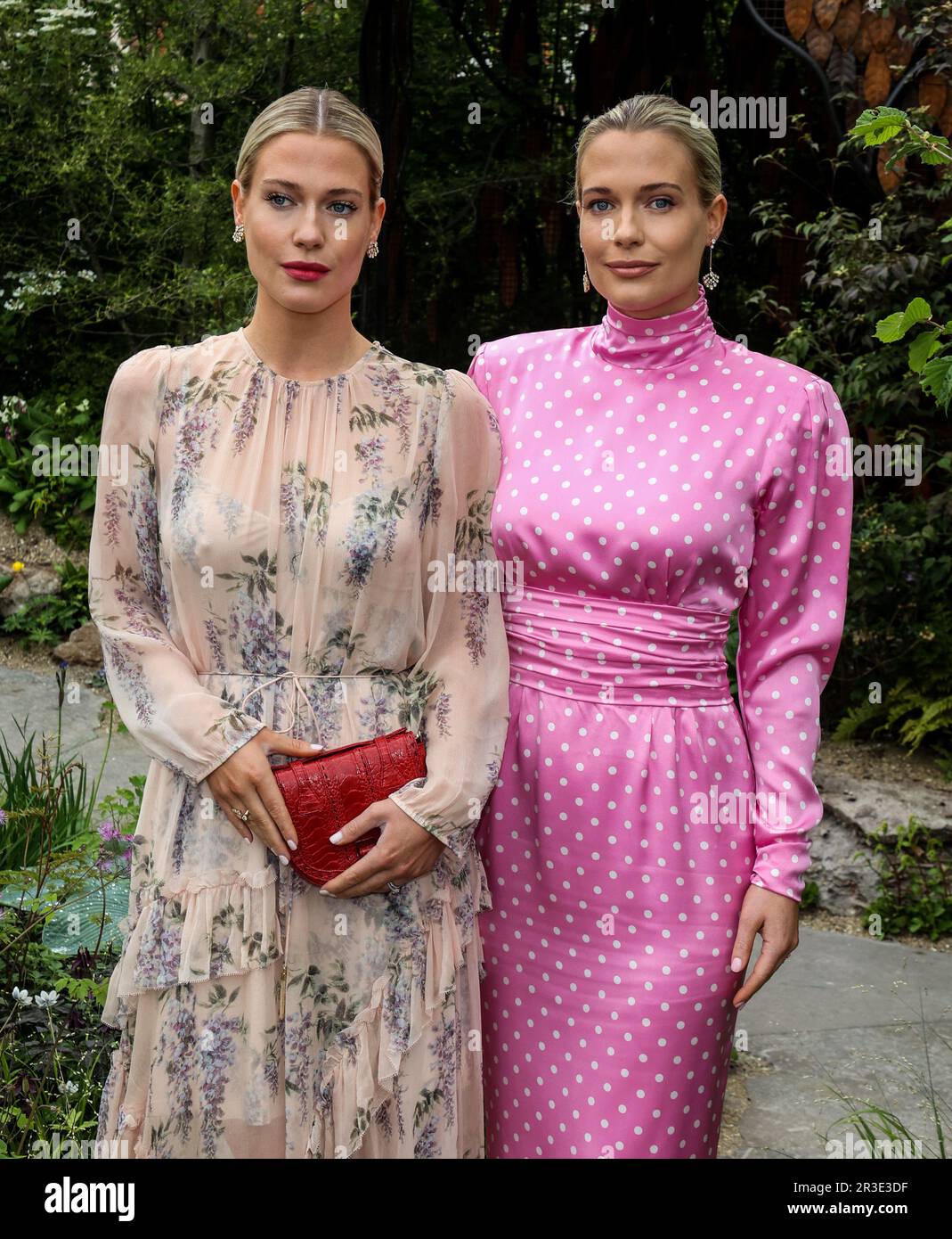 London, UK. 22nd May, 2023. Lady Amelia Spencer and Lady Eliza Spencer ...