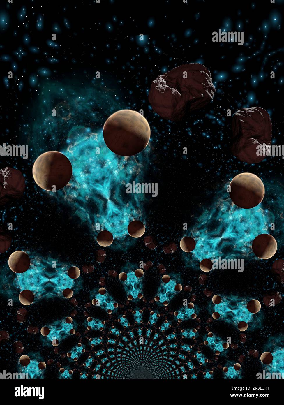 Cosmic scene hi-res stock photography and images - Alamy