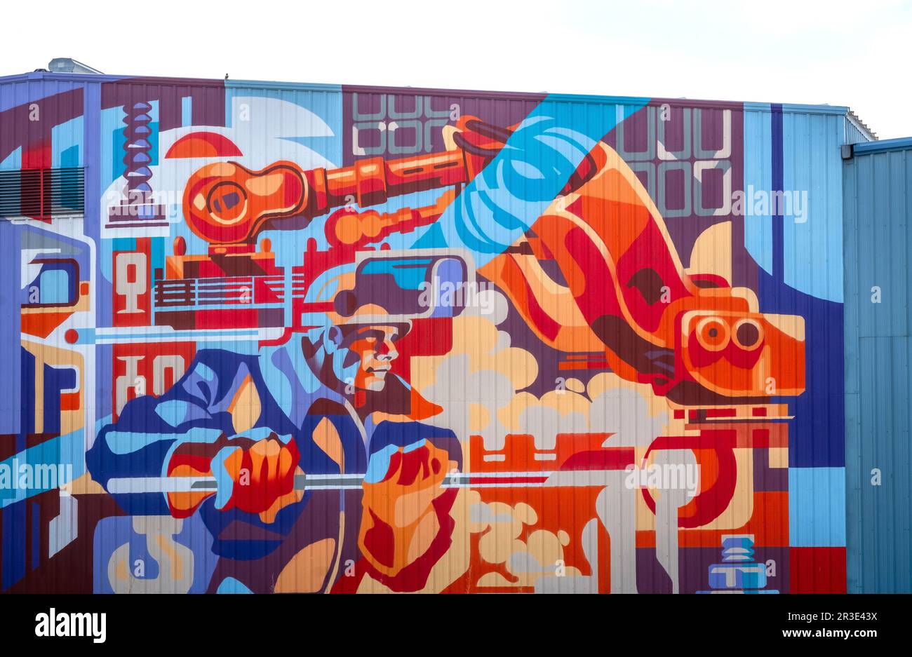 Blue collar workers historical hi-res stock photography and images - Alamy