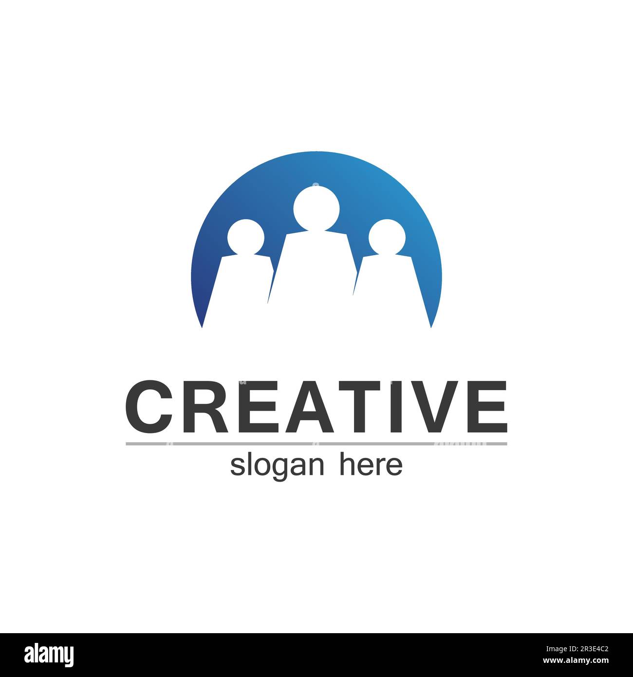 Icon people group work Stock Vector Images - Alamy