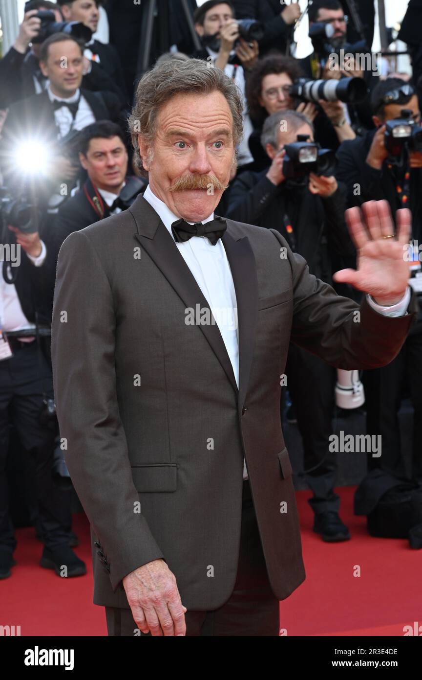 Cannes, France. 23rd May, 2023. CANNES, FRANCE. May 23, 2023: Bryan ...