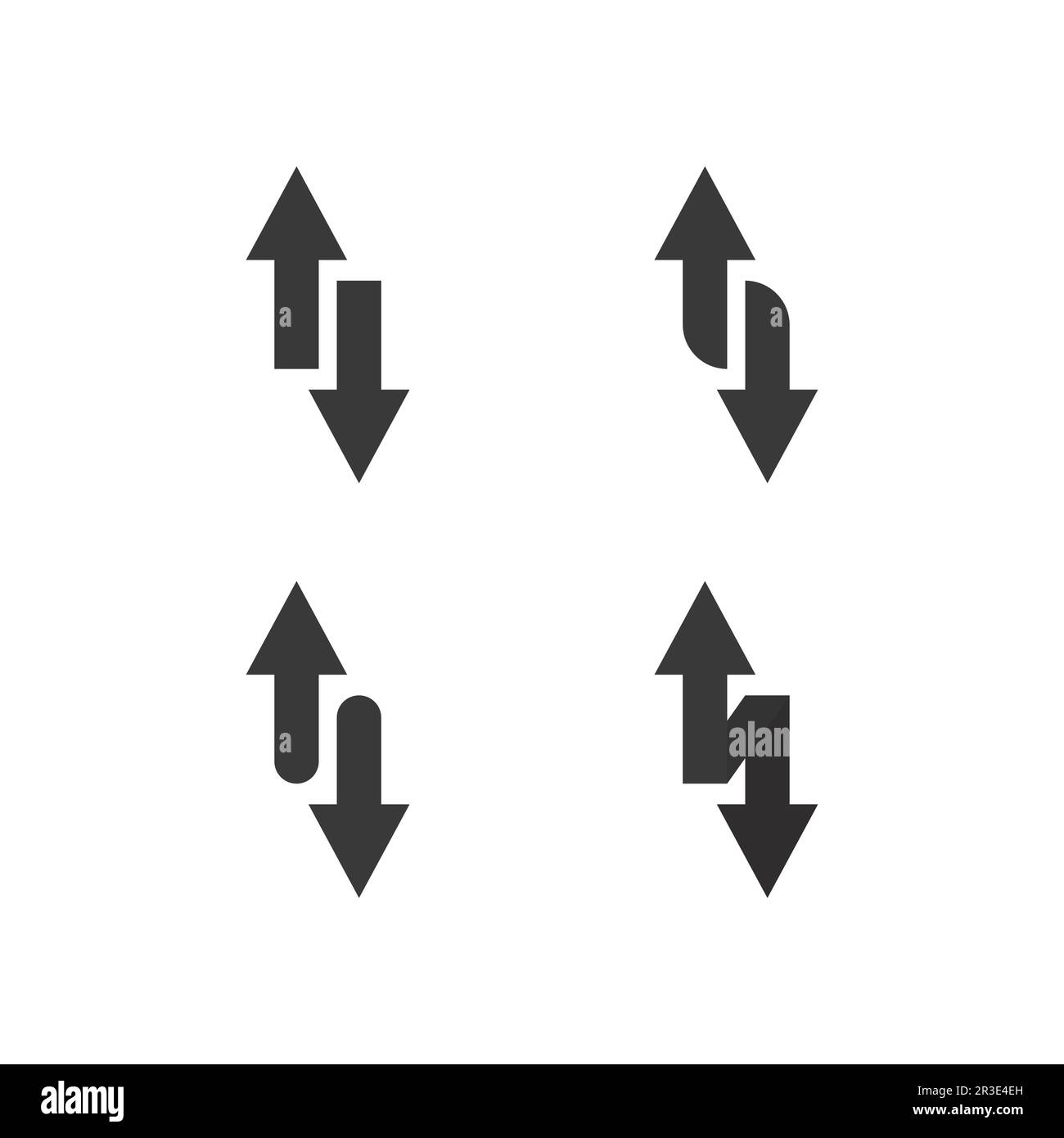 Arrow logo design vector for music, media, play, digital audio and ...