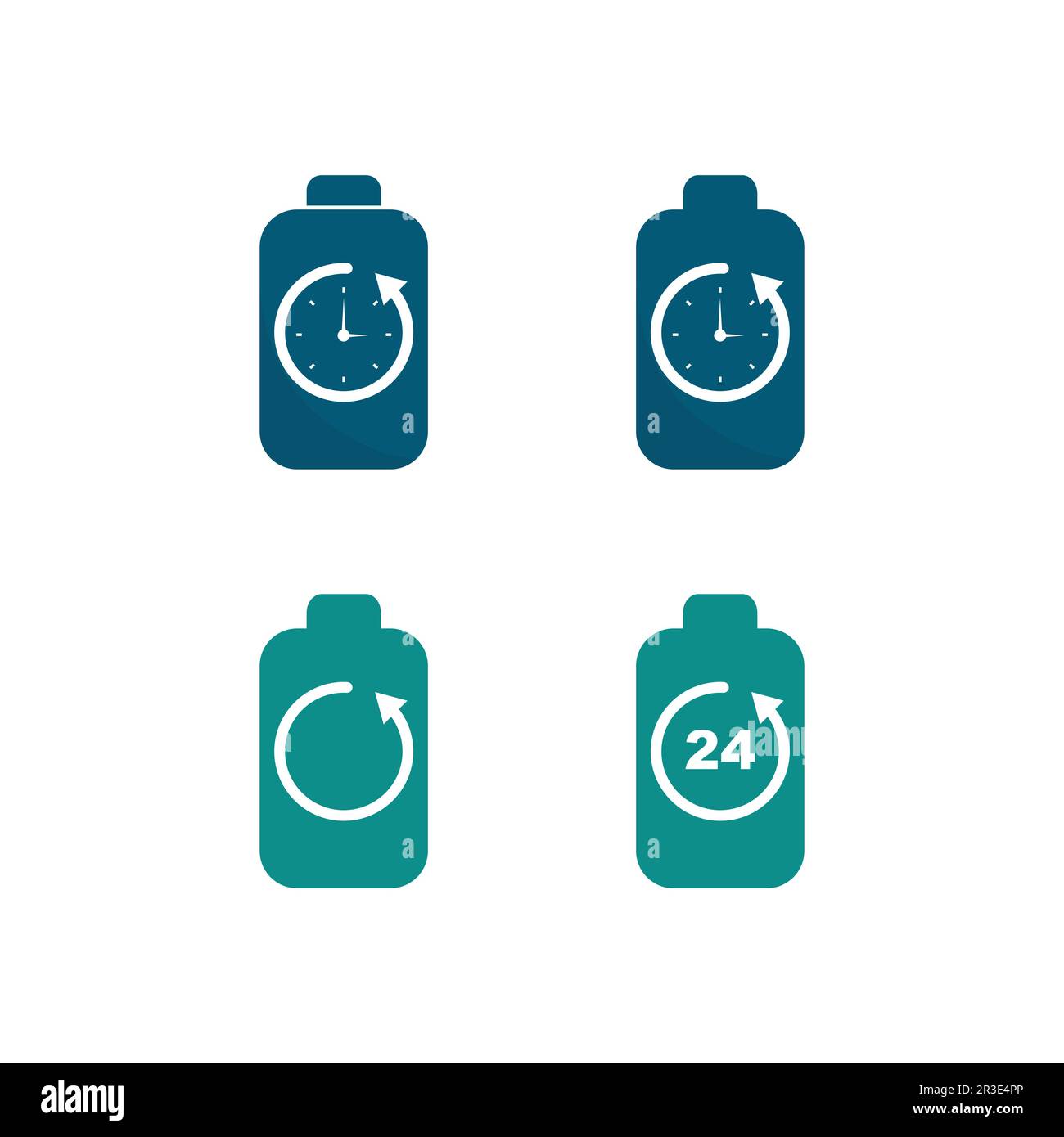Battery icon and charging, charge indicator Vector logo design level ...